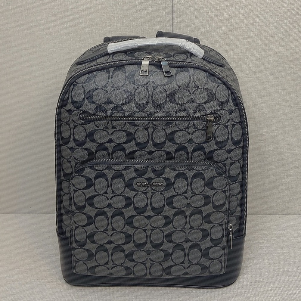 Coach Ethan Backpack In Signature Canvas NWT - Gem